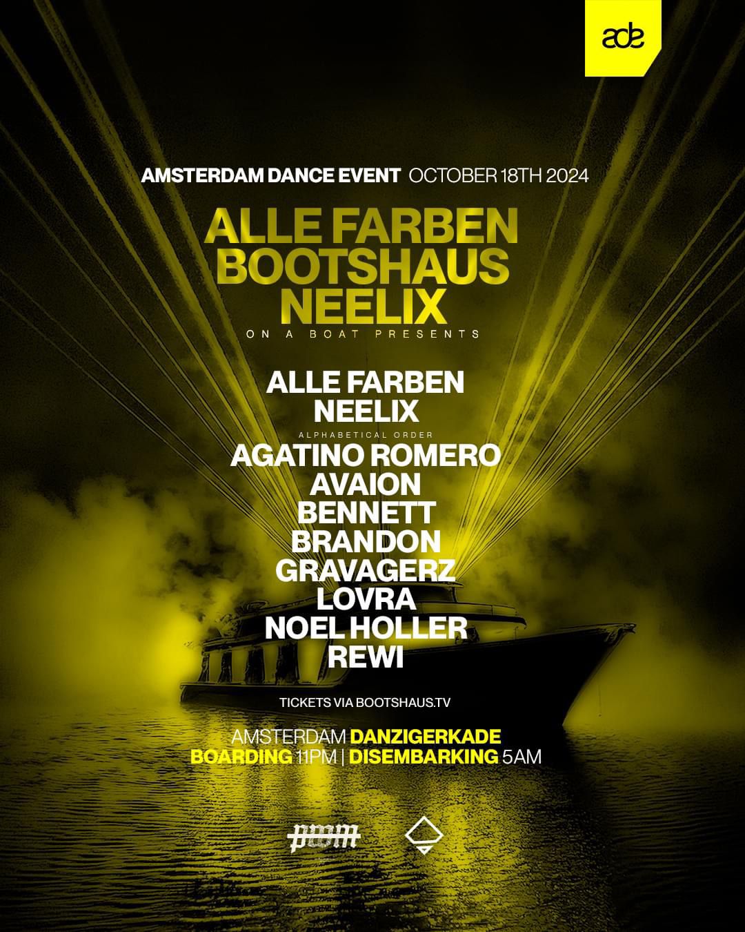 Bootshaus x Alle Farben x Neelix - ADE 2024 - Eivissa